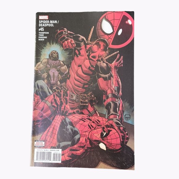 Marvel | Other | Marvel Spiderman And Deadpool 45 Comic Book Collector ...